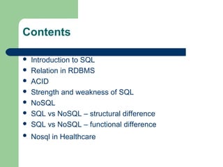 Nosql | PPT