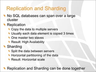 NO SQL Databases, Big Data and the cloud | PPTX | Databases | Computer ...