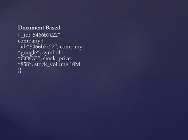 Nosql Introduction, Basics | PPTX | Databases | Computer Software and ...