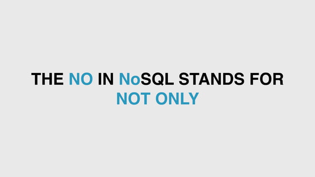 SQL vs NoSQL: The NoSQL way | PPT | Free Download