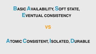 SQL vs NoSQL: The NoSQL way | PPT