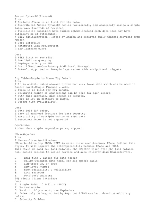 No Sql Pdf