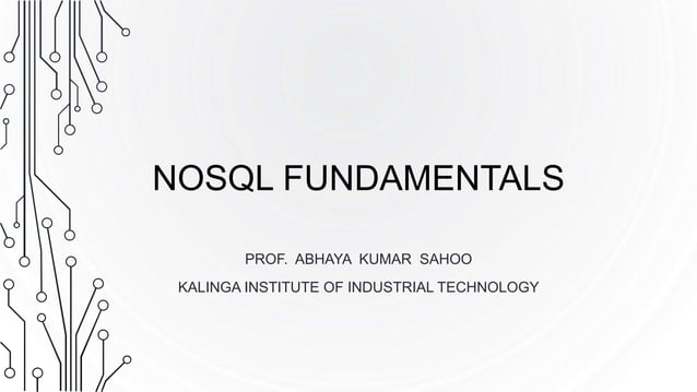 NoSQL Fundamentals PowerPoint Presentation | PPT