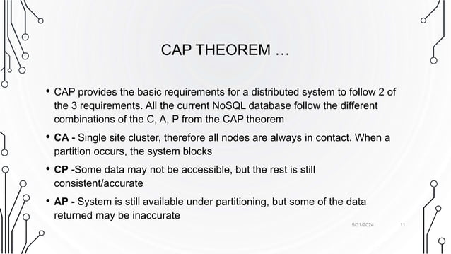 NoSQL Fundamentals PowerPoint Presentation | PPT