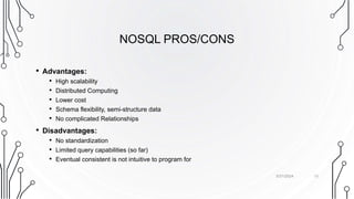NoSQL Fundamentals PowerPoint Presentation | PPT
