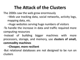 History and Introduction to NoSQL over Traditional Rdbms | PPTX