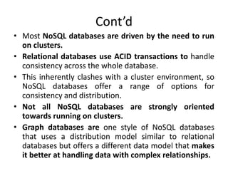 Relational databases store data in tables | PPT