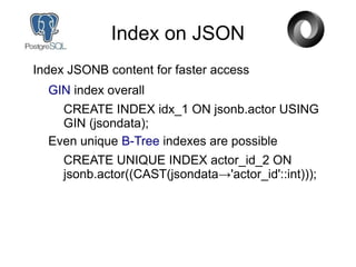 NoSQL as Not Only SQL | ODP