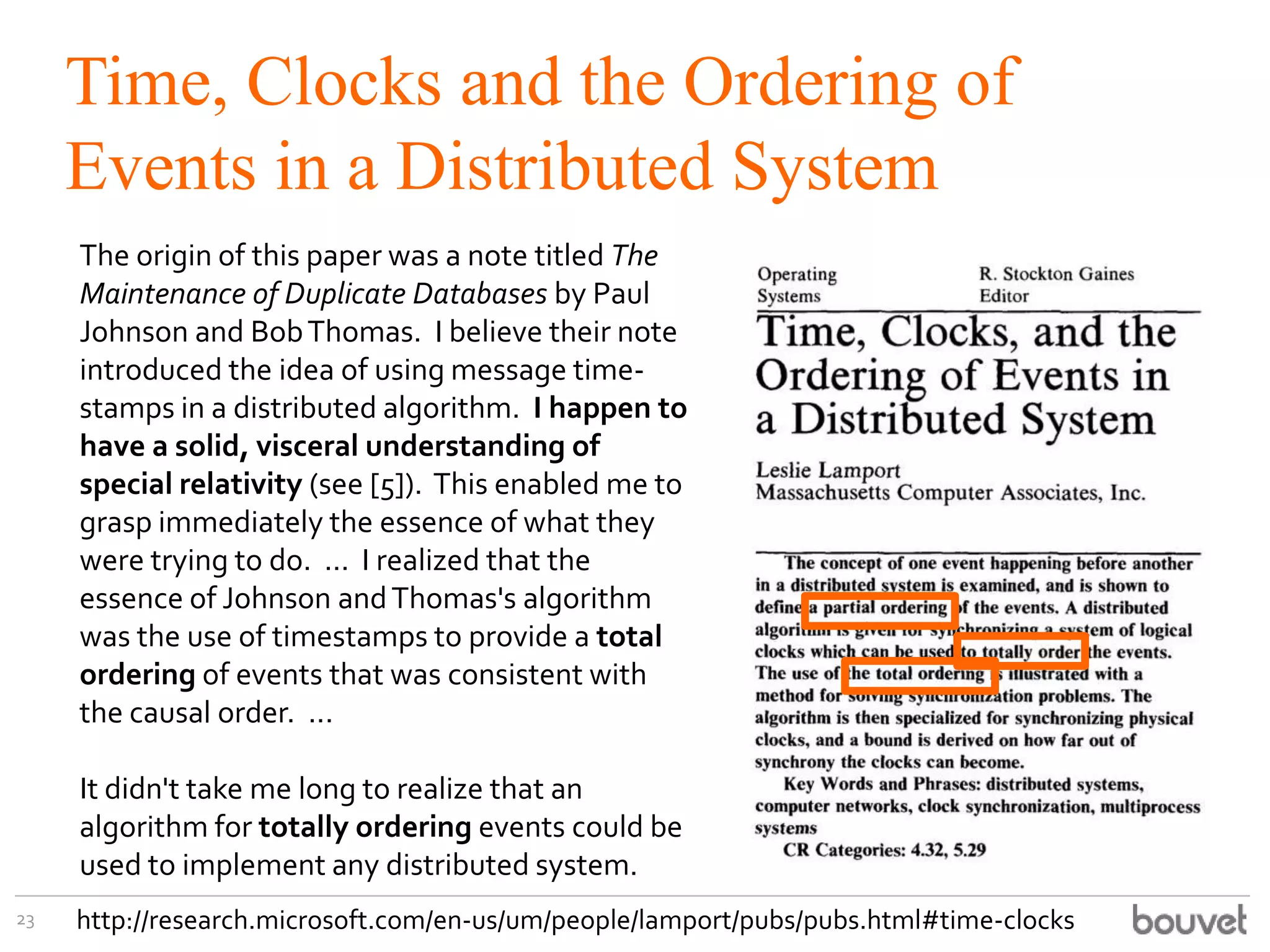 NoSQL databases, the CAP theorem, and the theory of relativity | PPTX ...