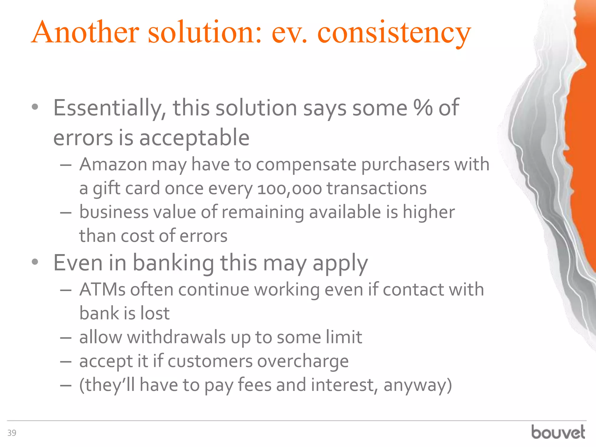 NoSQL databases, the CAP theorem, and the theory of relativity | PPTX ...