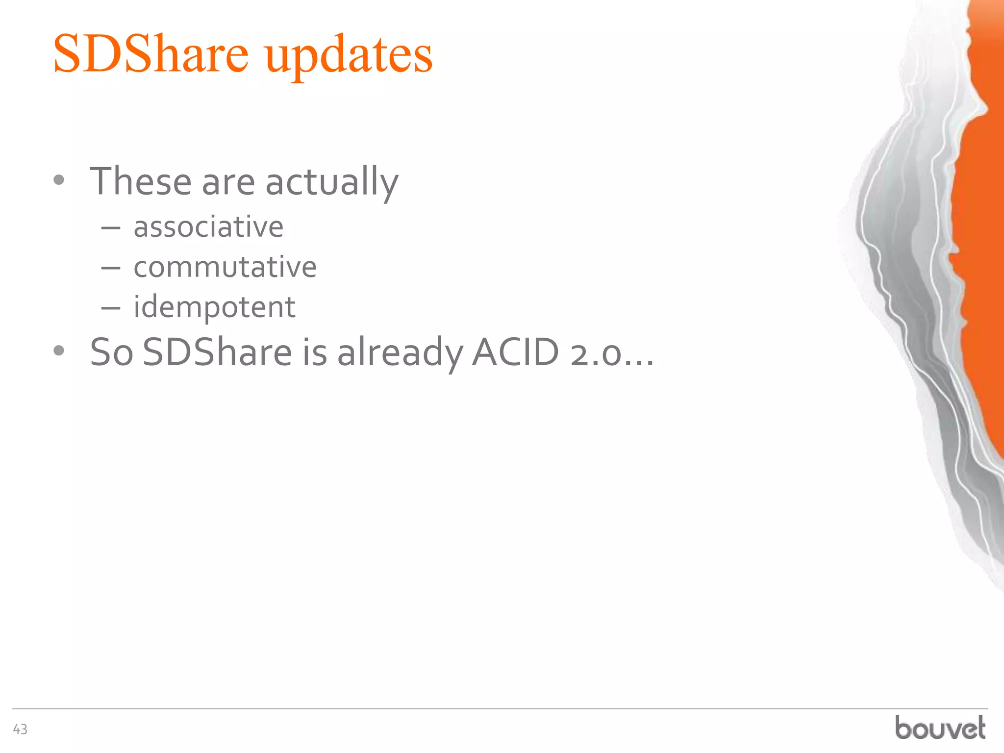NoSQL databases, the CAP theorem, and the theory of relativity | PPT