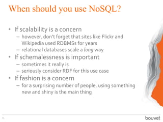 NoSQL databases, the CAP theorem, and the theory of relativity | PPT