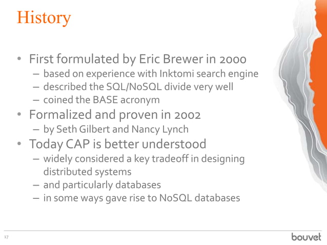 NoSQL databases, the CAP theorem, and the theory of relativity