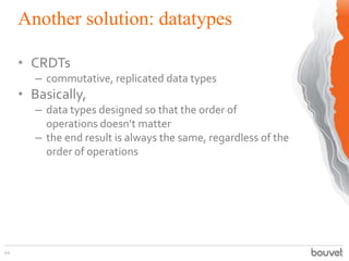 NoSQL databases, the CAP theorem, and the theory of relativity | PPT
