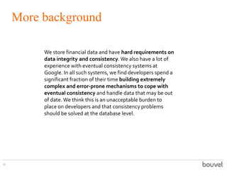 NoSQL databases, the CAP theorem, and the theory of relativity | PPT