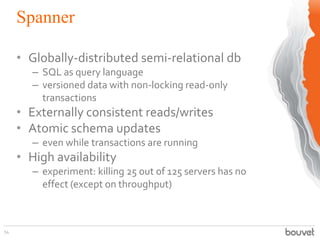 NoSQL databases, the CAP theorem, and the theory of relativity | PPT