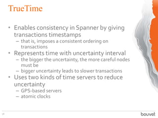 NoSQL databases, the CAP theorem, and the theory of relativity | PPT
