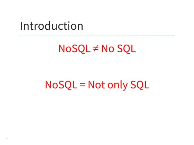 Nosql Cassandra And Mongodbpptx 
