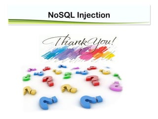 Session11-NoSQL InjectionPHP Injection | PPT