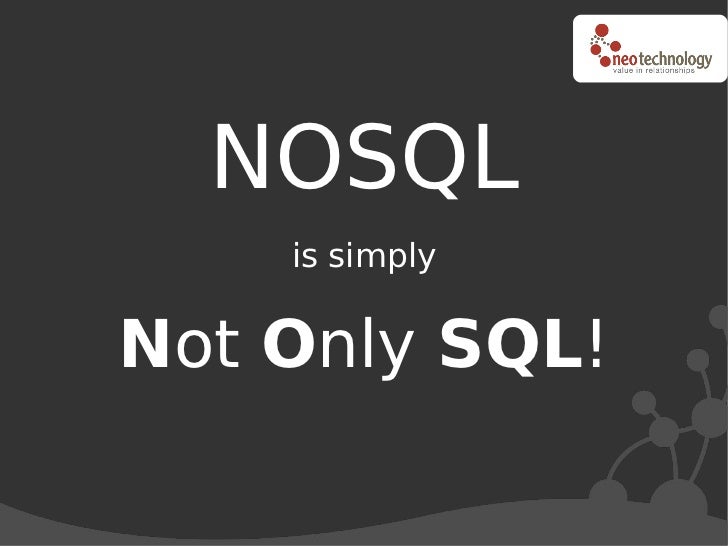 A NOSQL Overview And The Benefits Of Graph Databases (nosql east 2009)