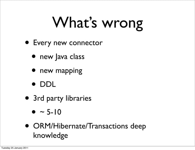 Nosql from java developer pov | PPT