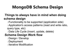 MongoDB Schema Design by Examples | PPTX