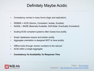 1st NoSQL Asia Event in Malaysia | PDF | Databases | Computer Software and Applications