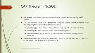 NoSQL Basics and MongDB | PPTX | Databases | Computer Software and Applications