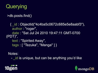 An Introduction to Big Data, NoSQL and MongoDB | PPT