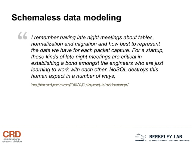 Schemaless Databases 