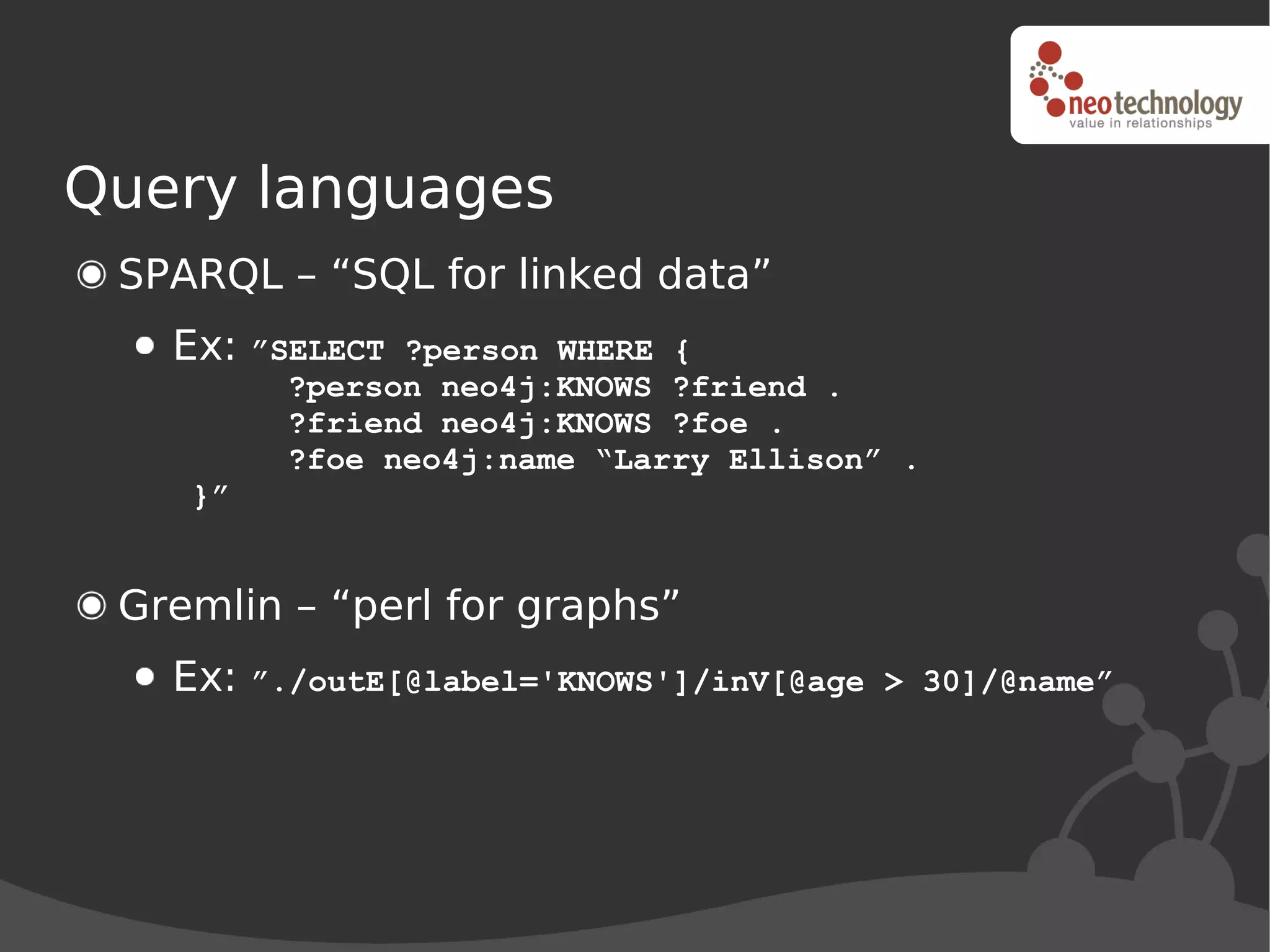 NOSQL Overview, Neo4j Intro And Production Example (QCon London 2010) | PDF | Databases ...