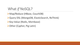 NoSQL Roundup | PPT
