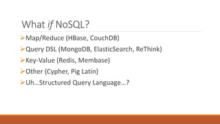 NoSQL Roundup | PPT