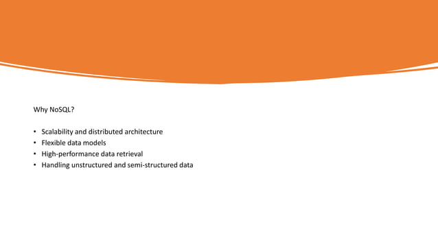nosql - introduction on nosql and sql vs nosql comparison | PPT