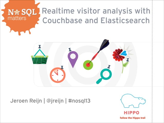 Real-time visitor analysis with Couchbase and Elastichsearch | PPT