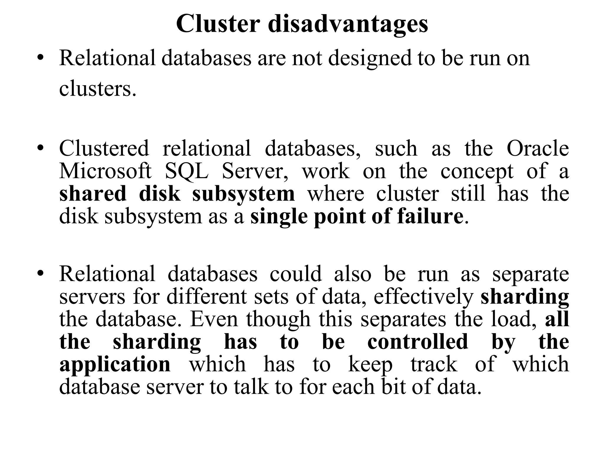 Nosql Databases Intrduction Powerpoint Presentaion Pptx Databases Computer Software And