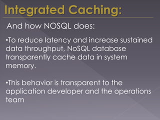 Nosql- Introduction for Beginners | PPTX