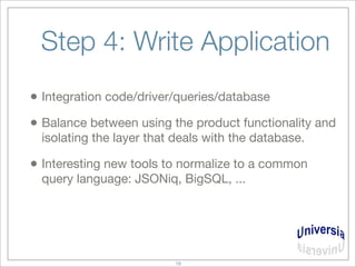 Semi Formal Model for Document Oriented Databases | PPT