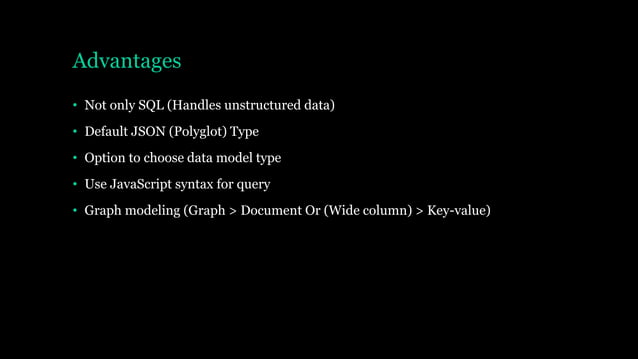 Nosql and graph | PPTX