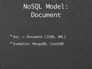 Nosql and newsql | PDF | Databases | Computer Software and Applications