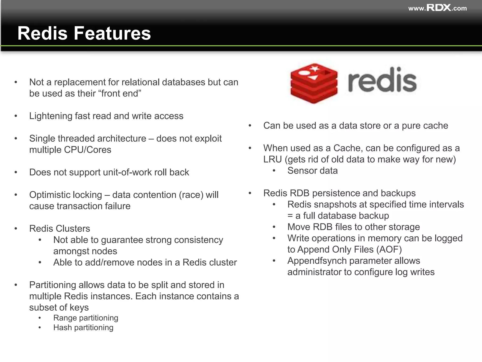 Nosql Architecture Overview Pptx Databases Computer Software And Applications
