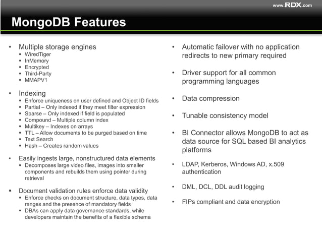 Nosql Architecture Overview Pptx Databases Computer Software And Applications