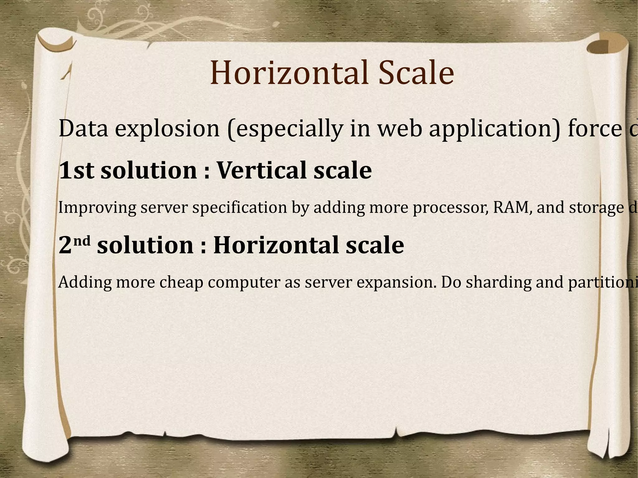 Nosql availability & integrity | PPT