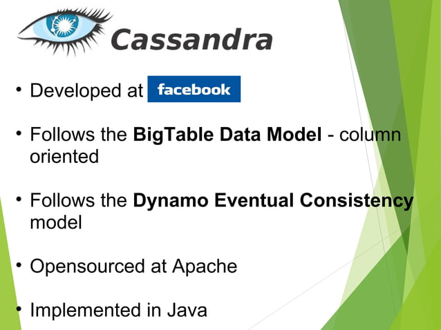The No SQL Principles and Basic Application Of Casandra Model | PPT