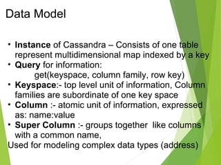 The No SQL Principles and Basic Application Of Casandra Model | PPT
