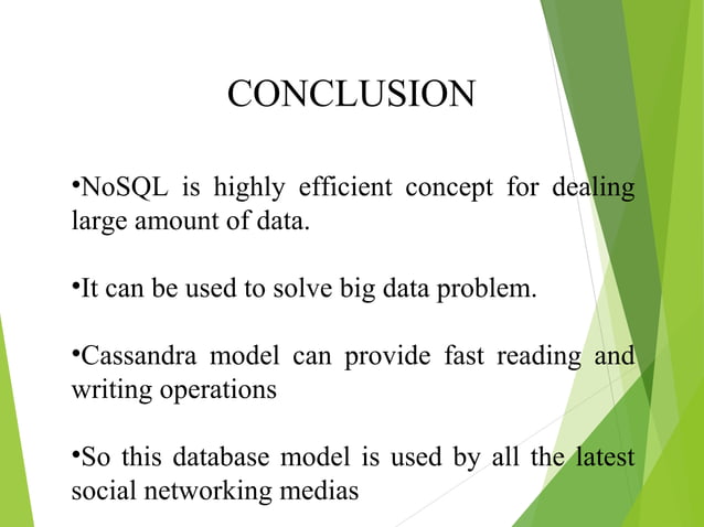 The No SQL Principles and Basic Application Of Casandra Model | PPT ...