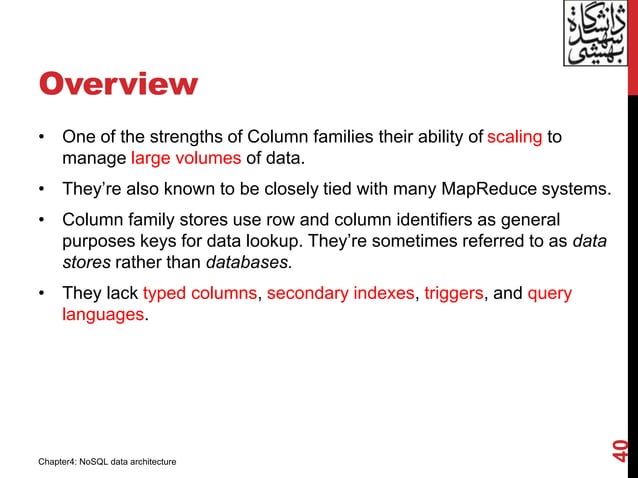 NoSQL Data Architecture Patterns | PPTX | Databases | Computer Software and Applications