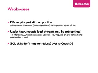 NoSQL and CouchDB: the view from MOO | PDF