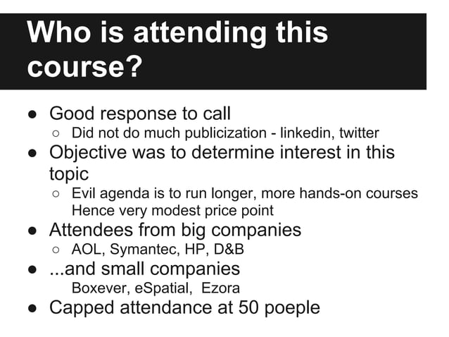 No sql course introduction | PPT