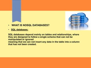 Nosql database presentation | PPT
